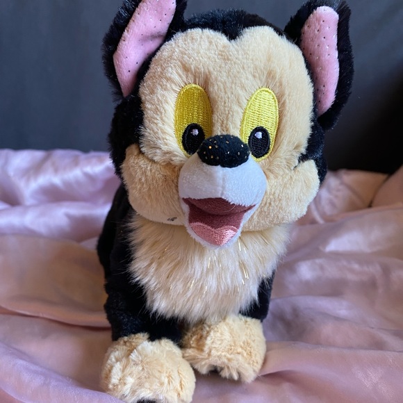 Disney | Toys | Like New Disney Tote A Tail Pinocchio Figaro Dog Small ...